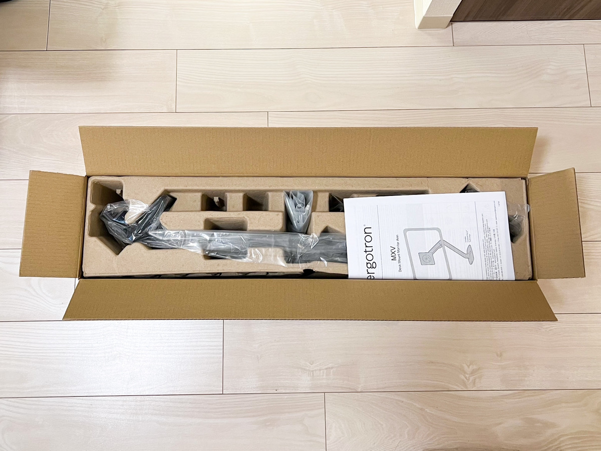 エルゴトロンMXVデスクモニターアーム長期レビュー｜LXとの違いや取り付け方法も解説 | コビガジェライフ